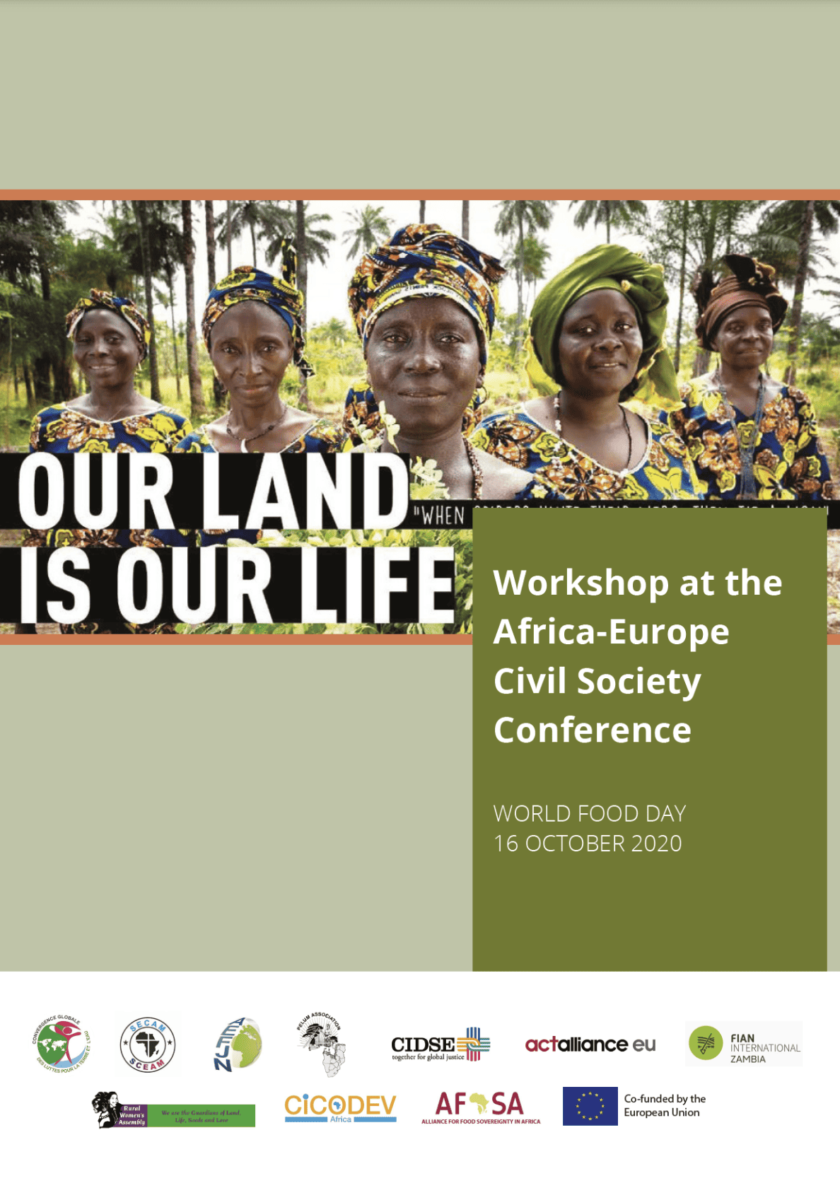 Europe-Africa: Our Land Is Our Life Workshop Report
